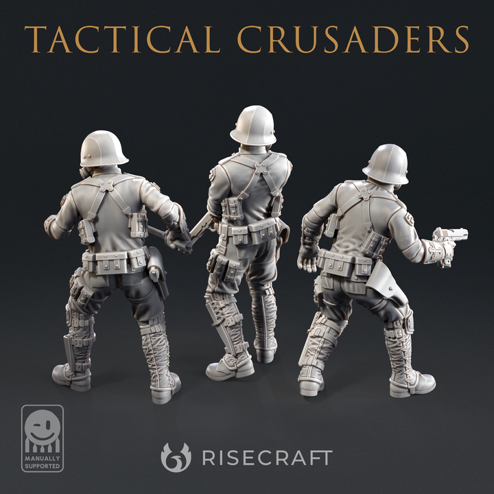 3D Printable Tactical Crusaders by Rise Craft